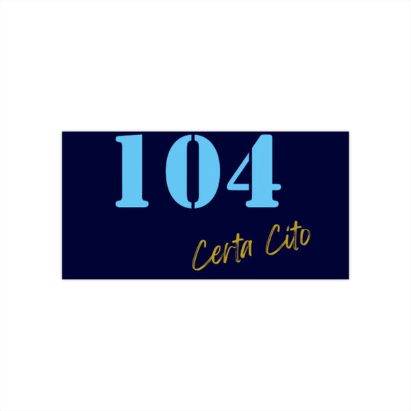 104 Signal Squadron (104 SIG SQN) Bumper Sticker – Honor Your Squadron ...